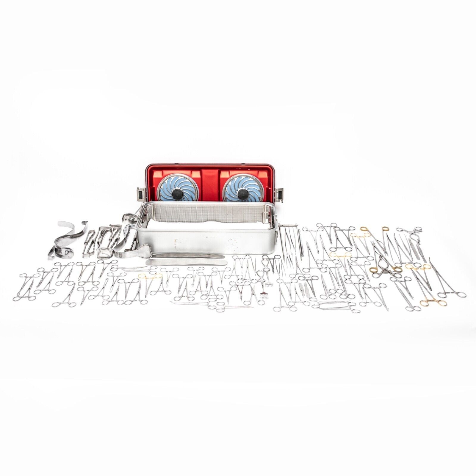 V. Mueller Major Instrument Tray Tissue Forceps SU1816 SU2764 BH145R ...