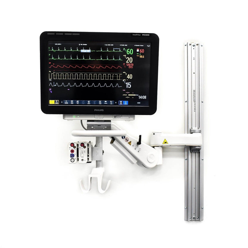 Philips IntelliVue MX800 ICU/PACU Patient Monitoring System NIBP, SPO2 ...
