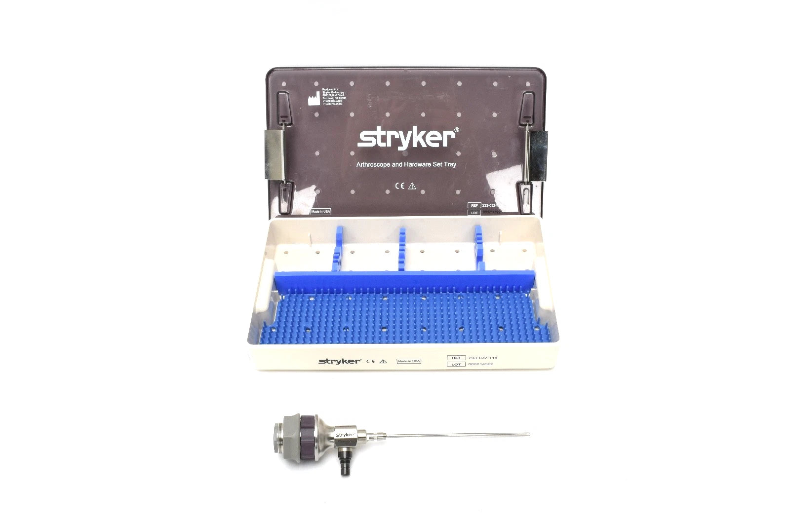 Stryker 502-274-030 2.7 mm 30º C-Mount Precision Autoclavable Arthrosc ...