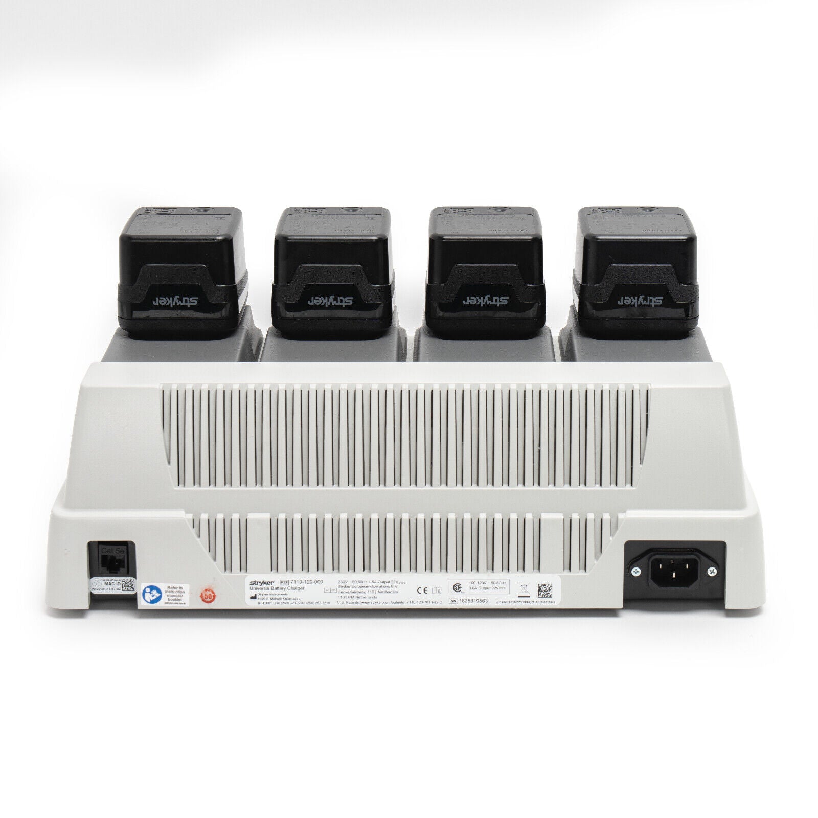 Stryker System 8 Large Bone Drill Set - Charger and (4) Batteries Incl ...