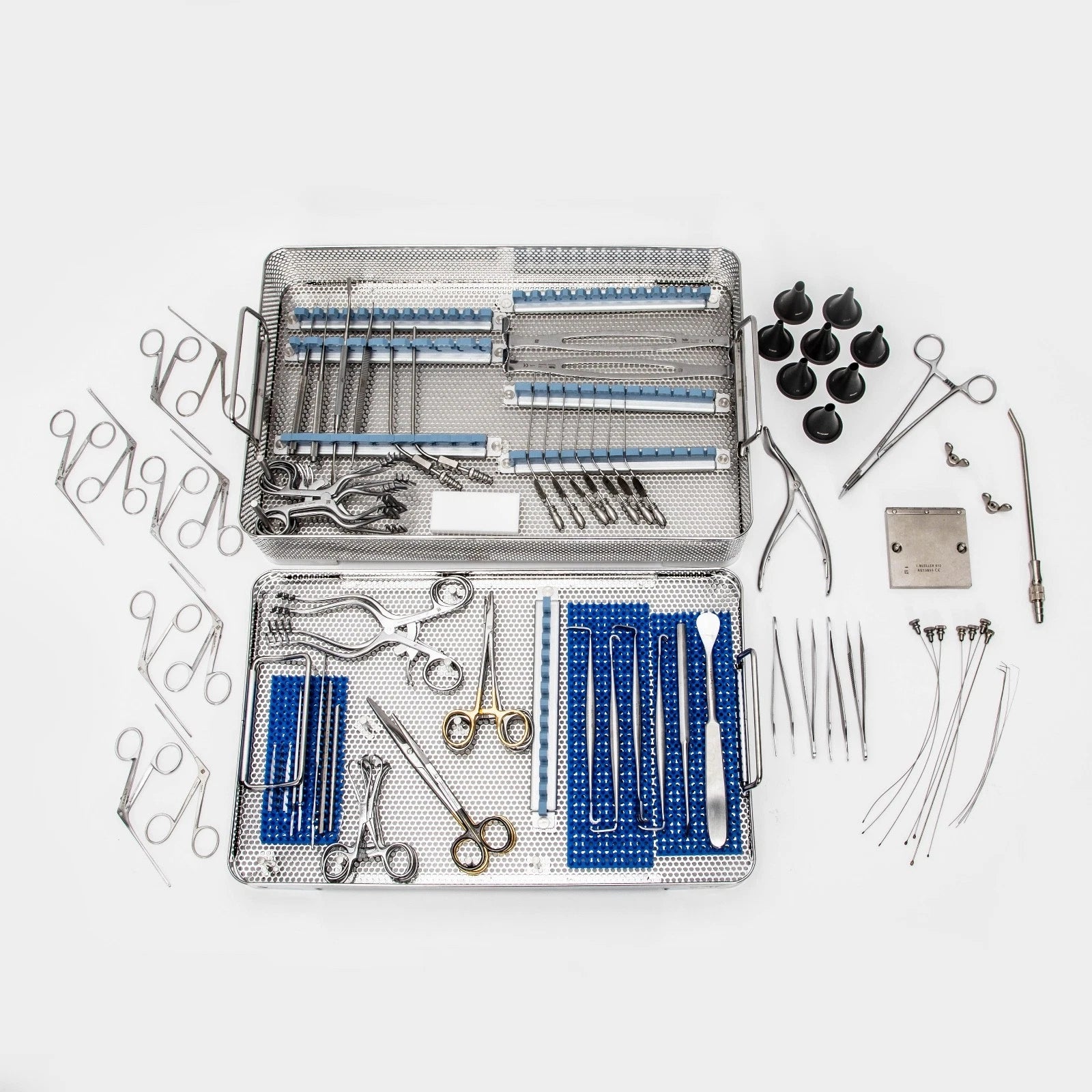 V.Mueller ENT Basic Ear Surgical Instrument Tray – KenMed Surgical