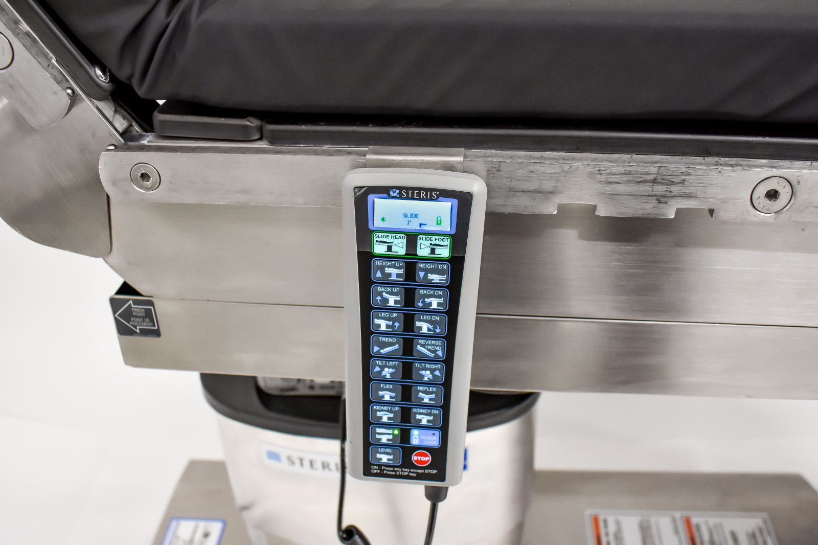 Steris 4085 General Surgical Table with Hand Control – KenMed Surgical