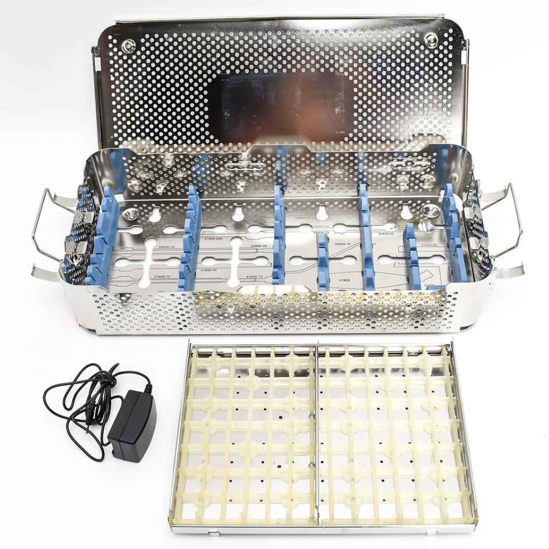 BrainLab Drill Guide Instruments – Tray Only 52220A – KenMed Surgical
