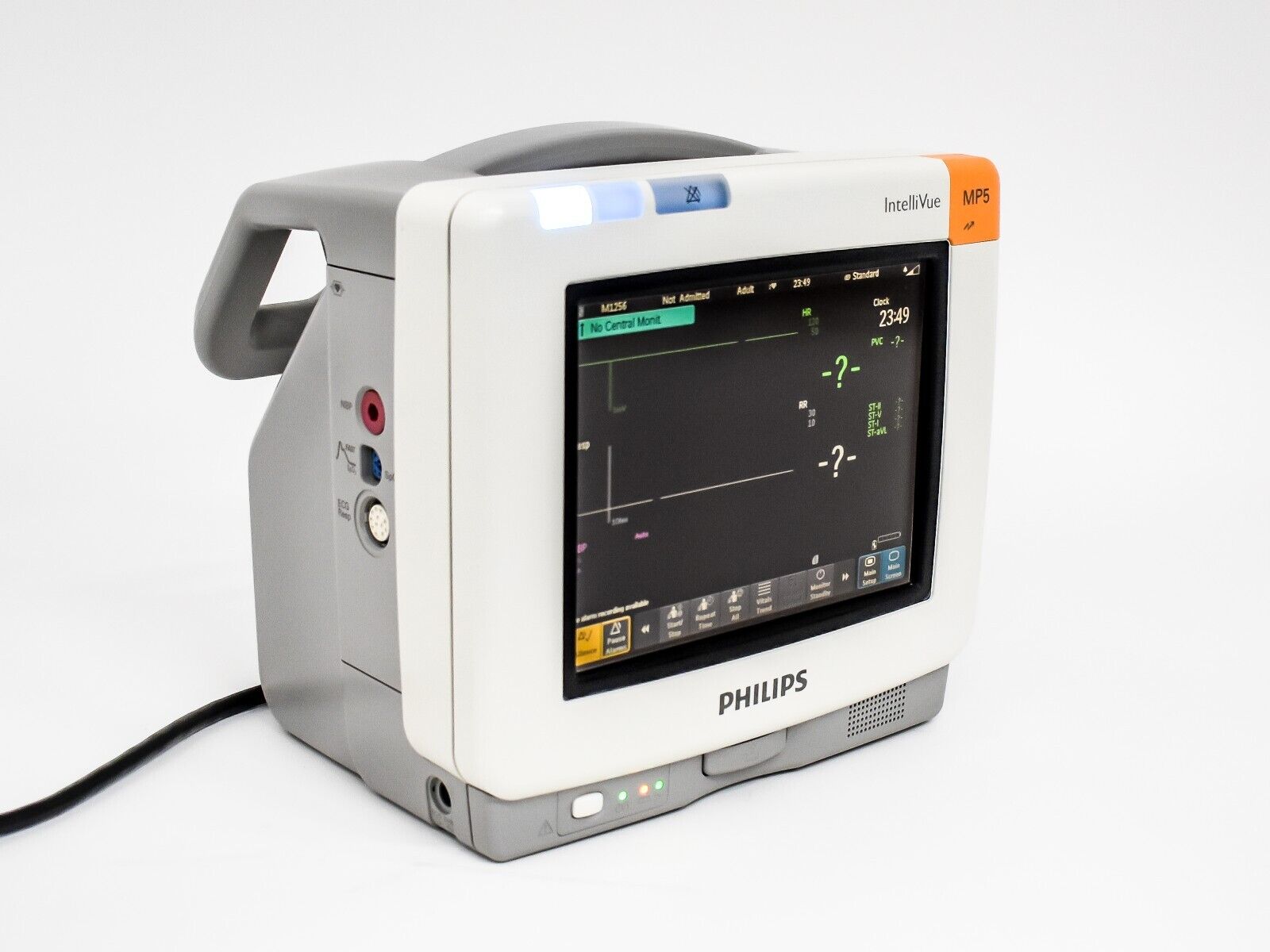 Philips IntelliVue MP5 Patient Monitor 865024 ECG, SpO2, NIBP, Temp Ac ...