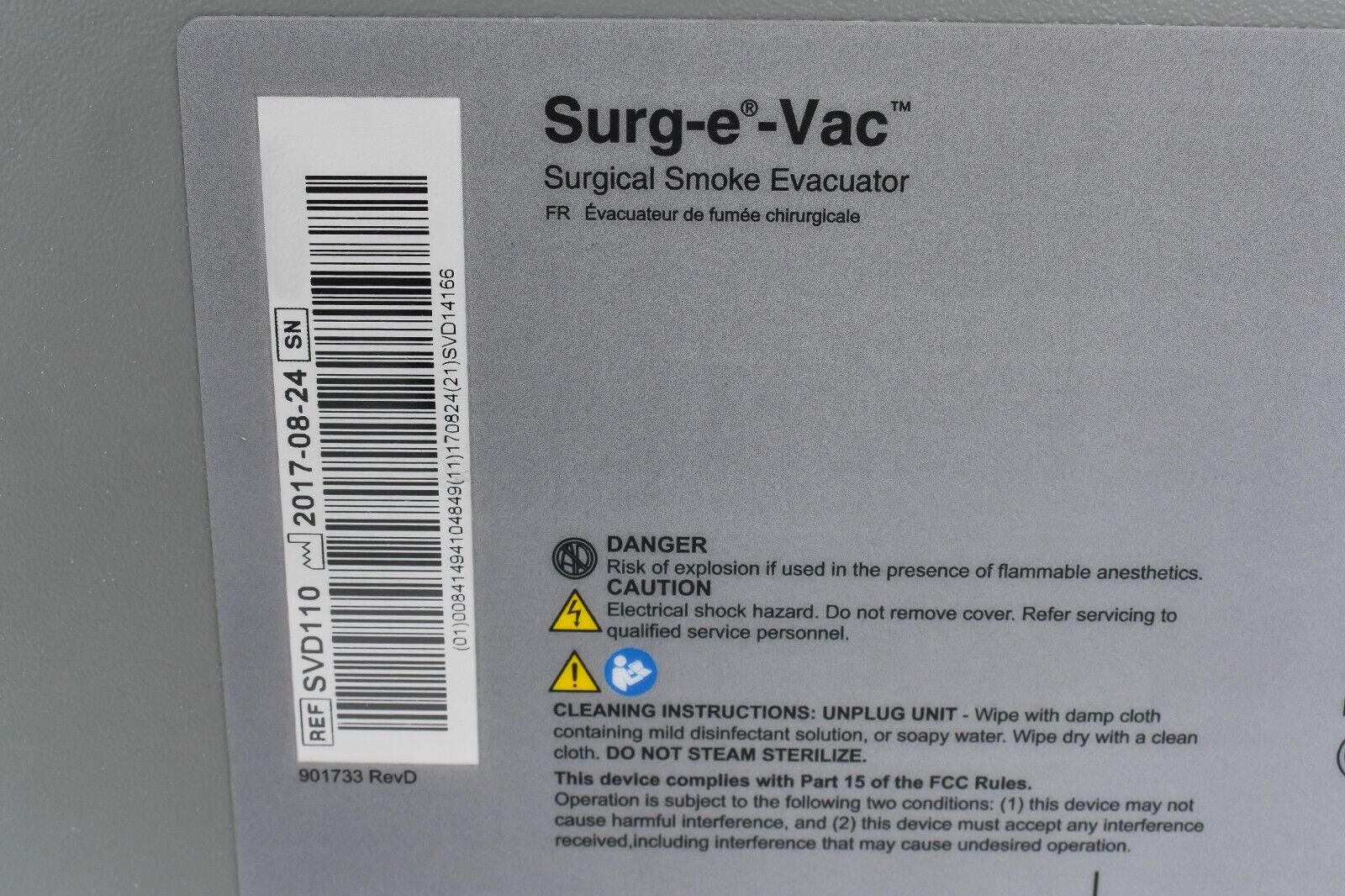Ellman Surg-e-Vac Surgical Smoke Evacuation System SVD110 – KenMed Surgical
